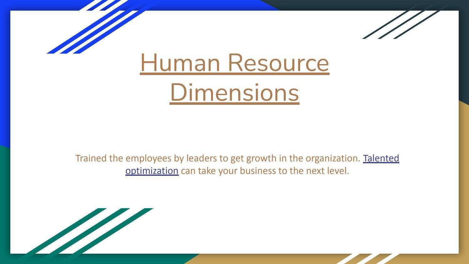 Turnkey Learning Management System by Human Resource Dimensions - Issuu
