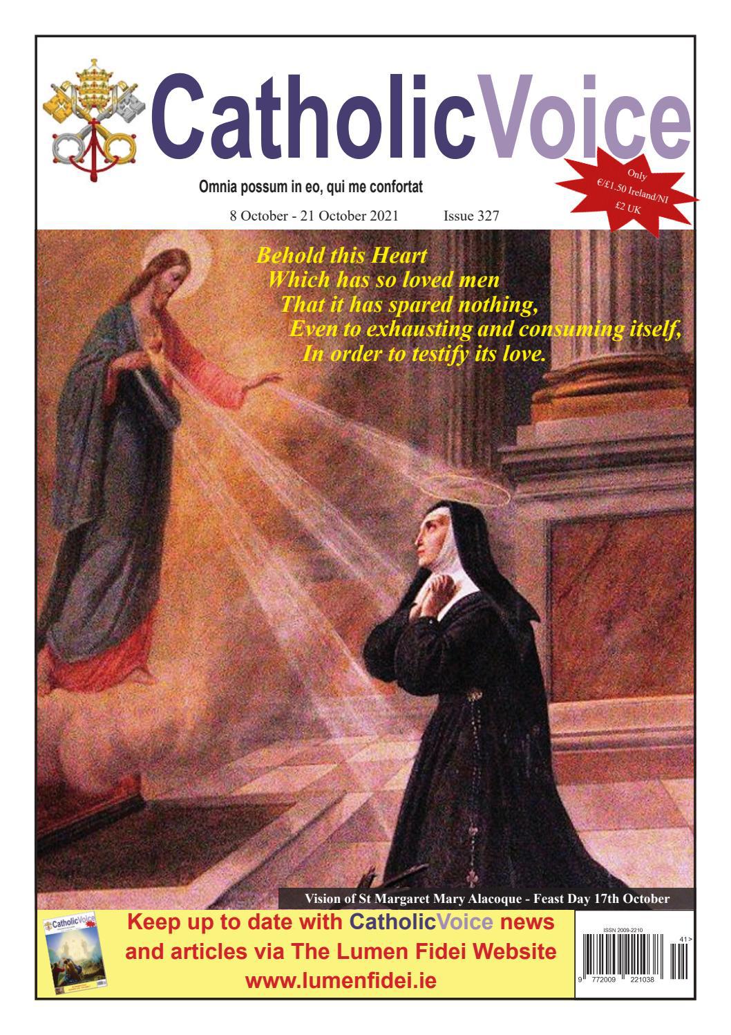 Catholic Voice 8th October 2021 Issue 327 by Catholic Voice - Issuu