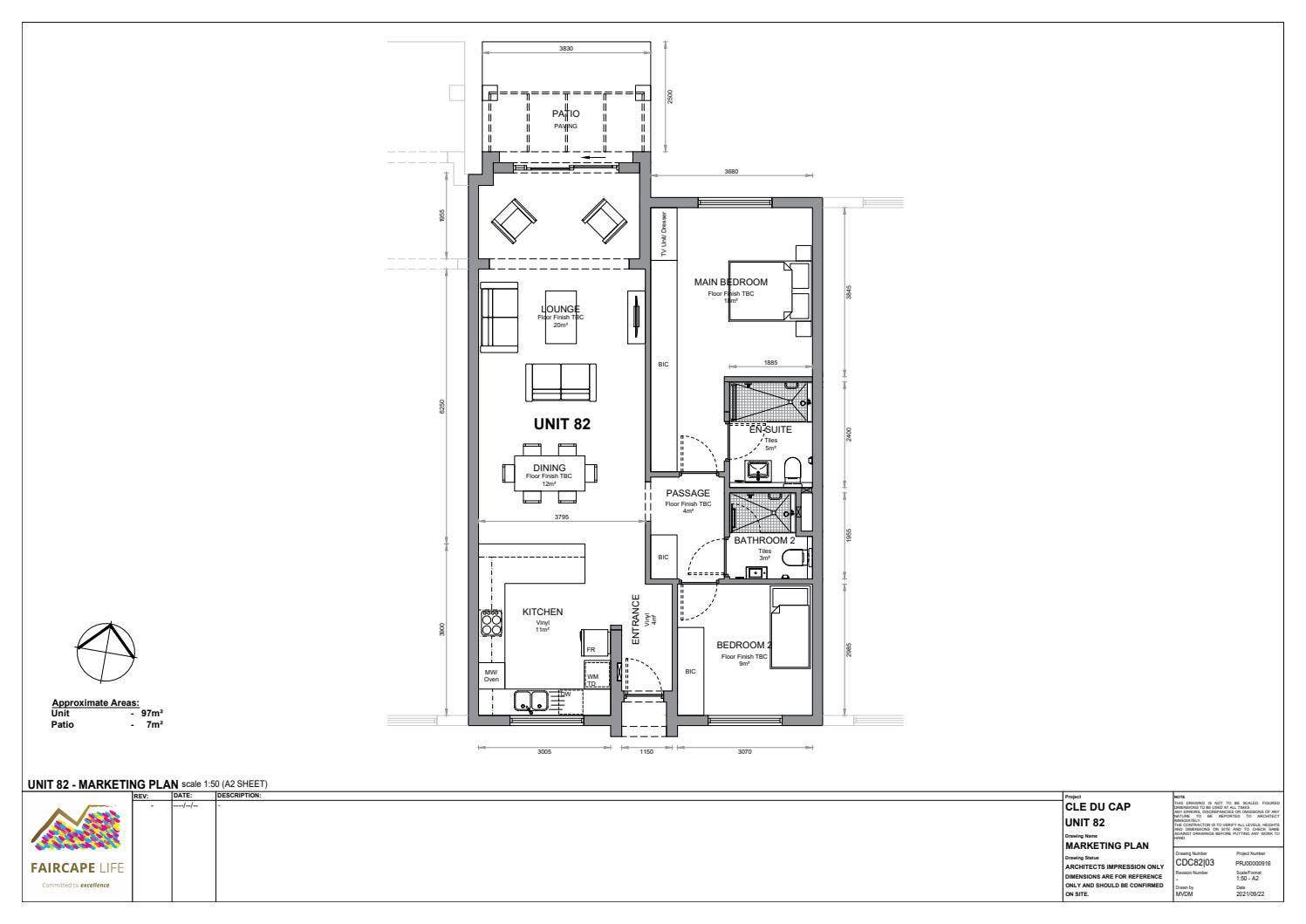 CDC - Unit 82 - Floor Plan by Faircape-Group - Issuu
