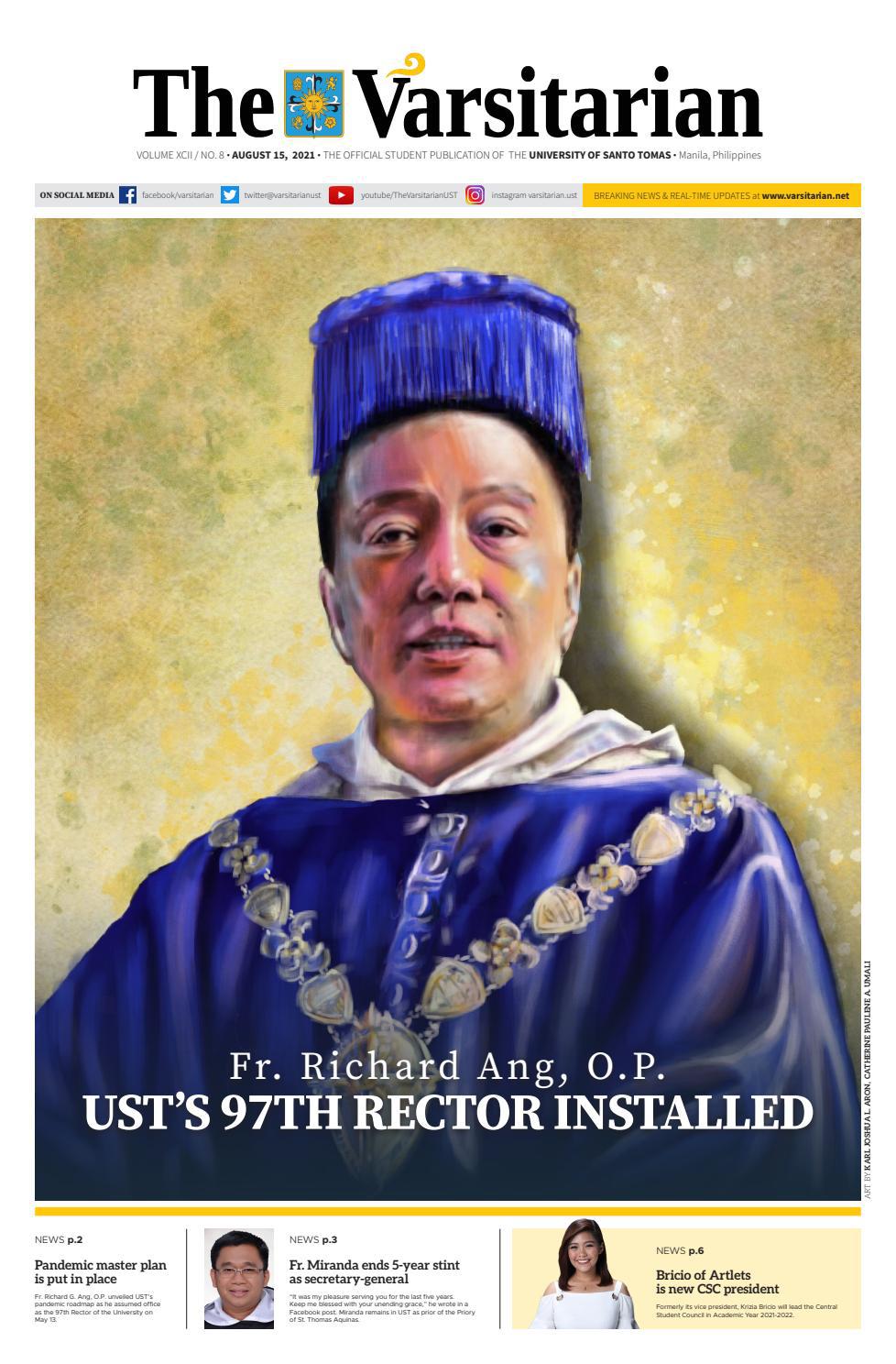 THE VARSITARIAN P.Y. 2020-2021 ISSUE 08 by The Varsitarian - Issuu