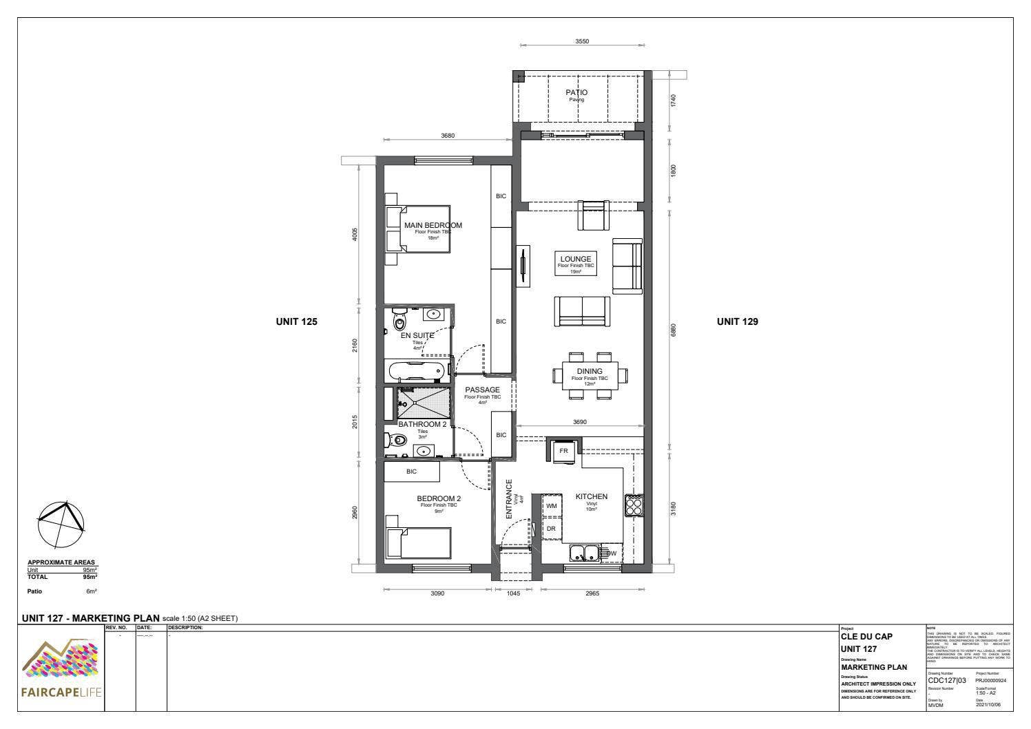 CDC - Unit 127 - Floor Plan by Faircape-Group - Issuu