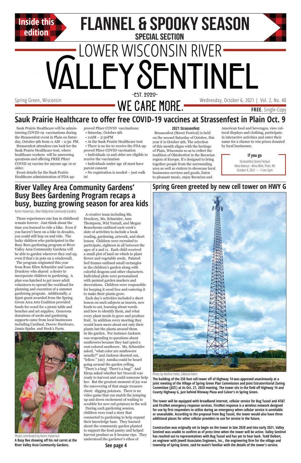Valley Sentinel - 10-06-2021 by Valley Sentinel - Issuu