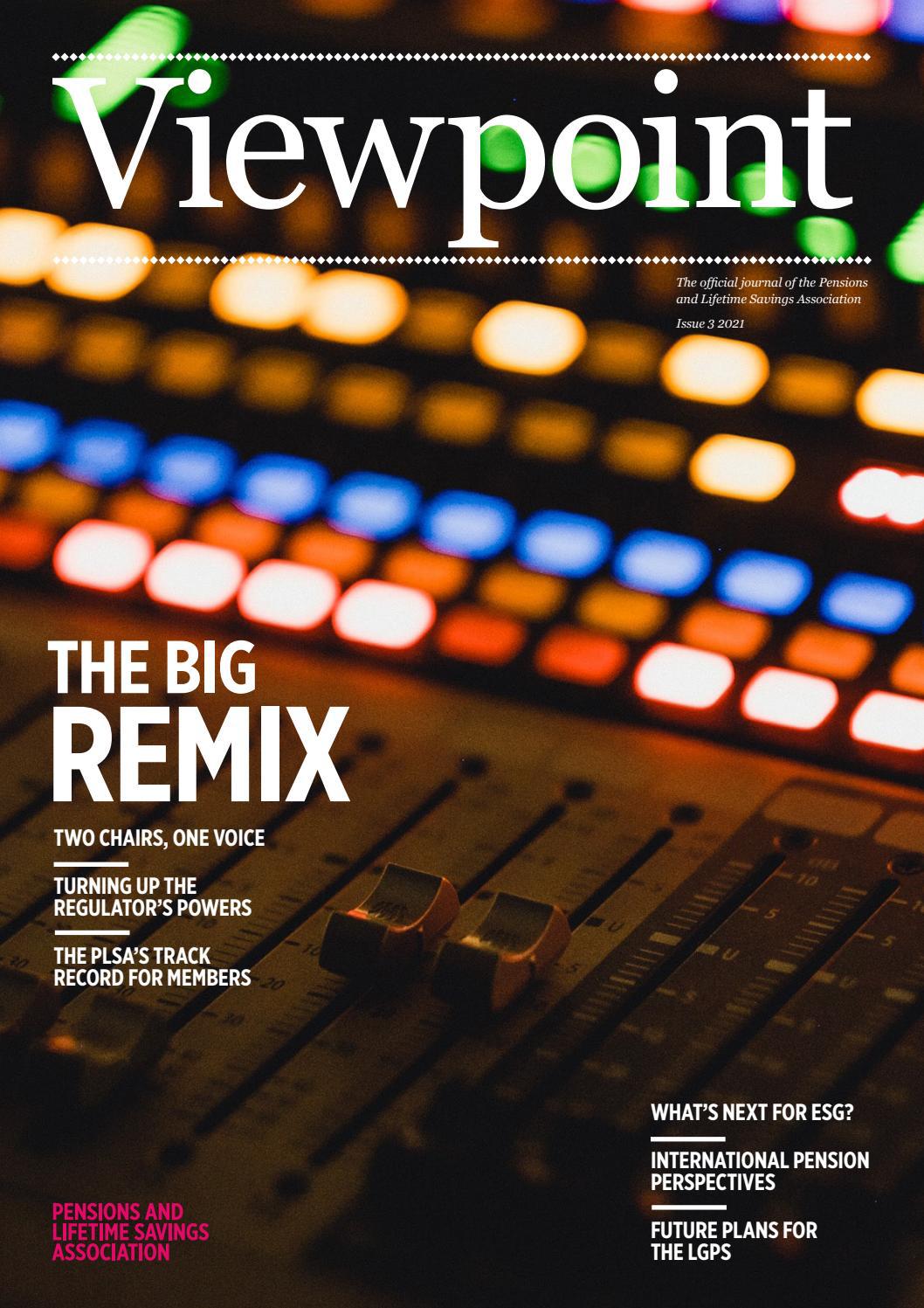 PLSA Viewpoint magazine, Autumn 2021 by Pensions and Lifetime Savings ...