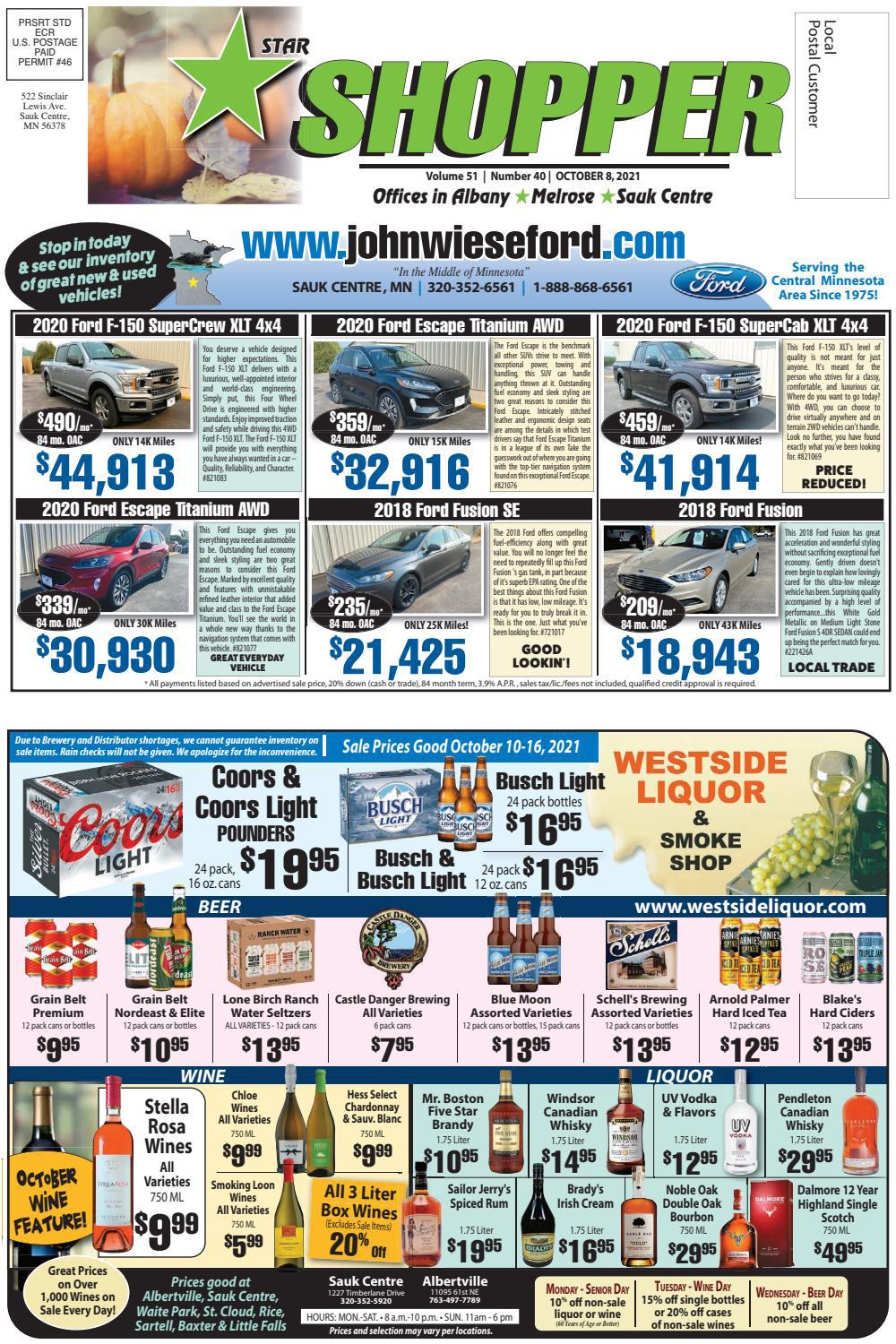 Star Shopper - October 8, 2021 by Star Publications - Issuu