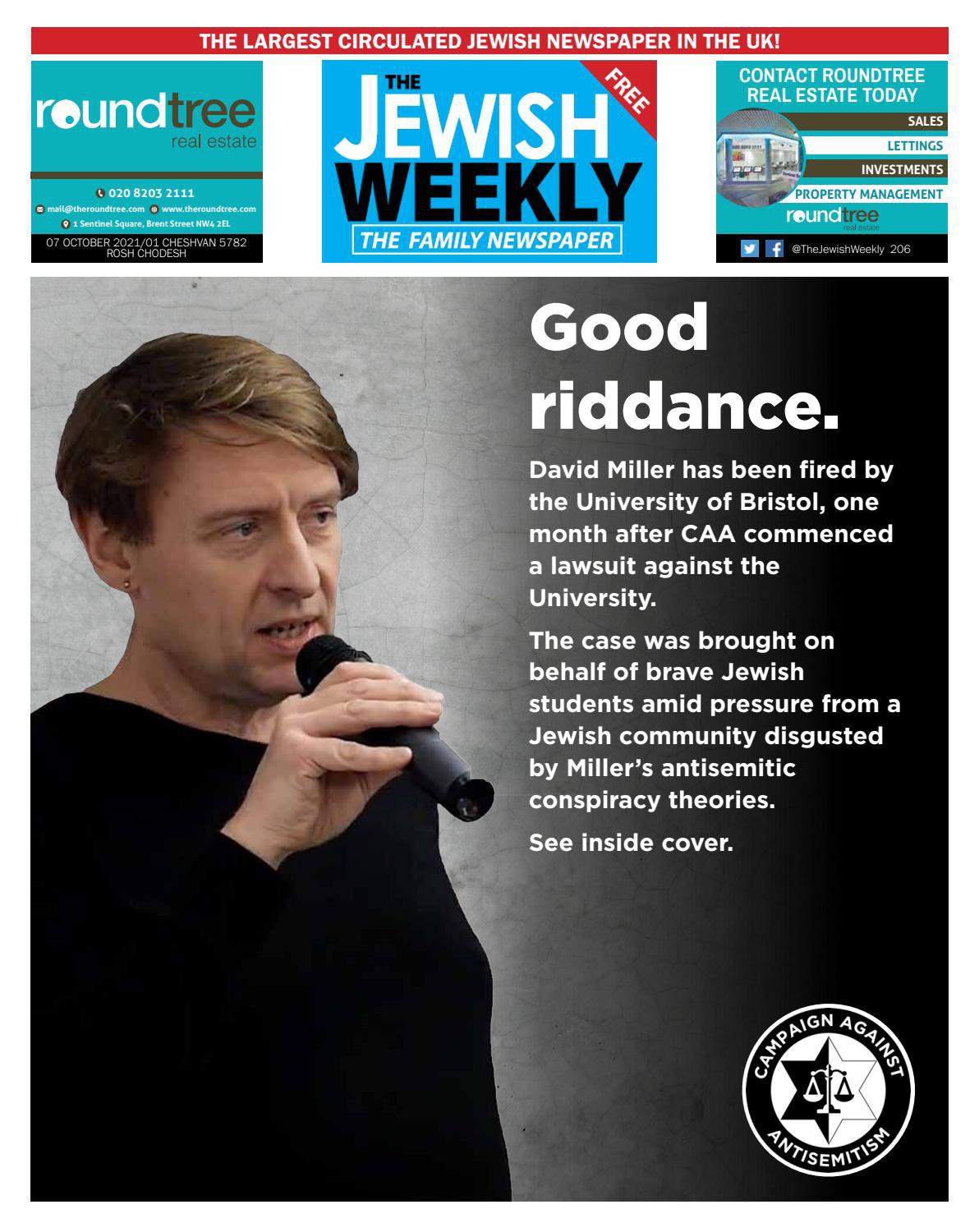 The Jewish Weekly Issue 206 by The Jewish Weekly - Issuu