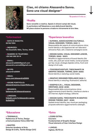 CV_Alessandra_Sanna by Alessandra Sanna - Issuu