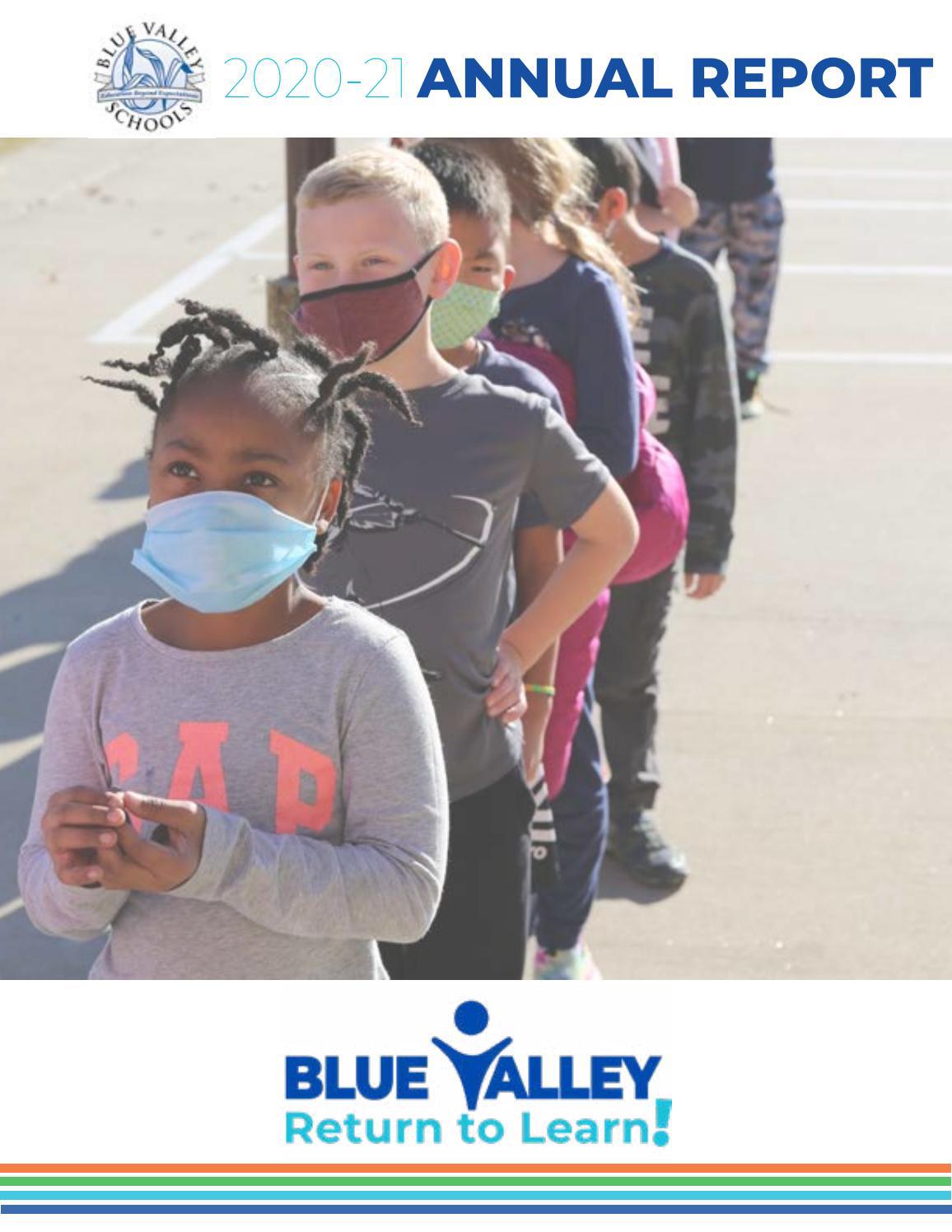 Blue Valley 2020-21 Annual Report by BlueValleySchools - Issuu