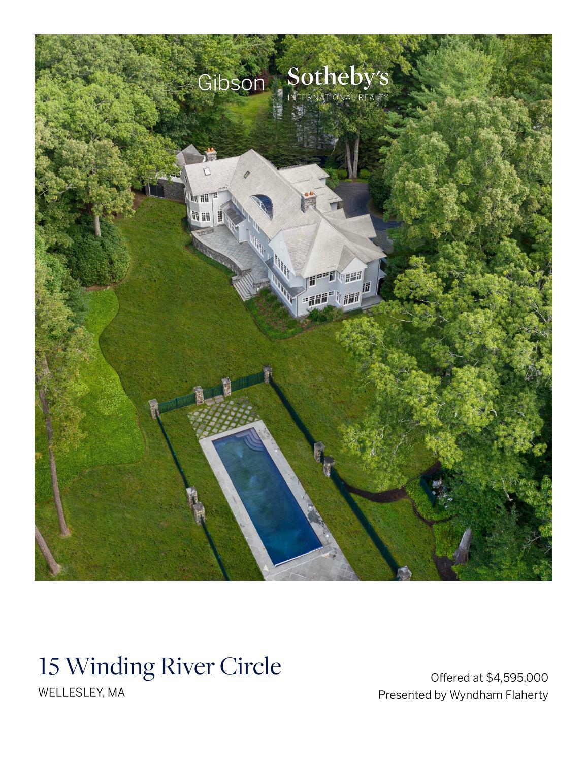 15 Winding River Circle, Wellesley, MA by Gibson Sotheby's ...