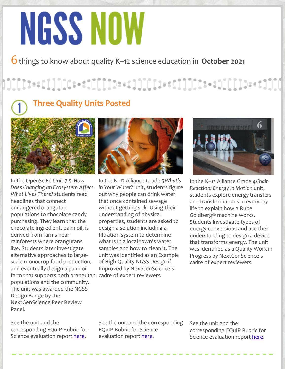 October 2021 NGSS Now Newsletter by NextGenScience - Issuu