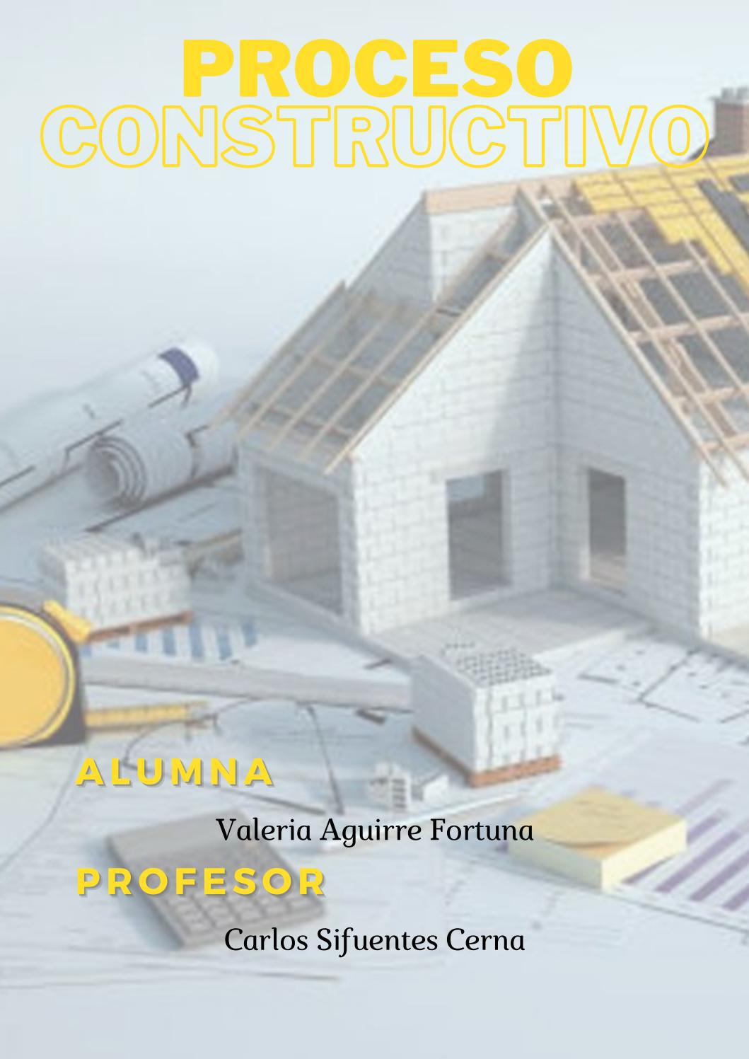 Proceso Constructivo (paso a paso) by VALERIA F-AF - Issuu