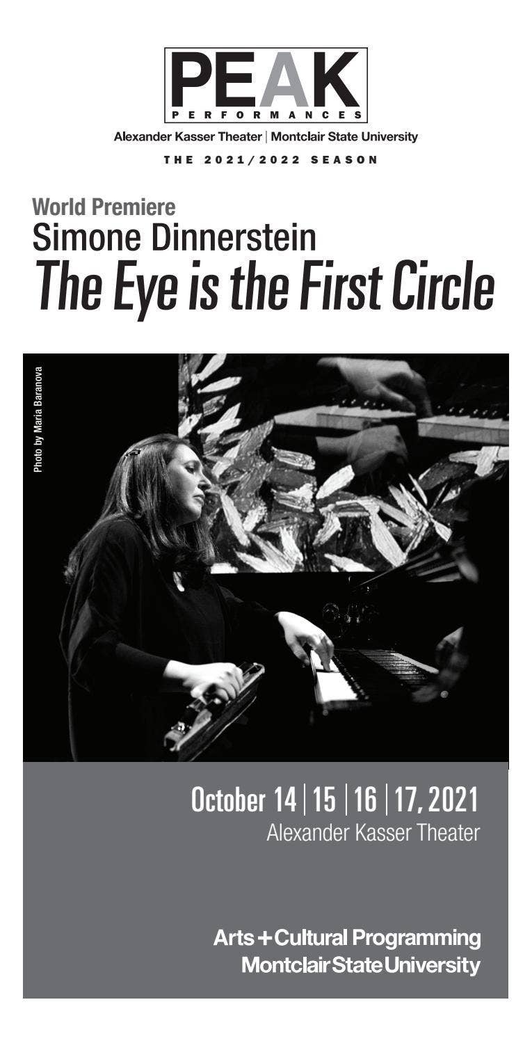 Simone Dinnerstein: The Eye is the First Circle by Montclair State ...