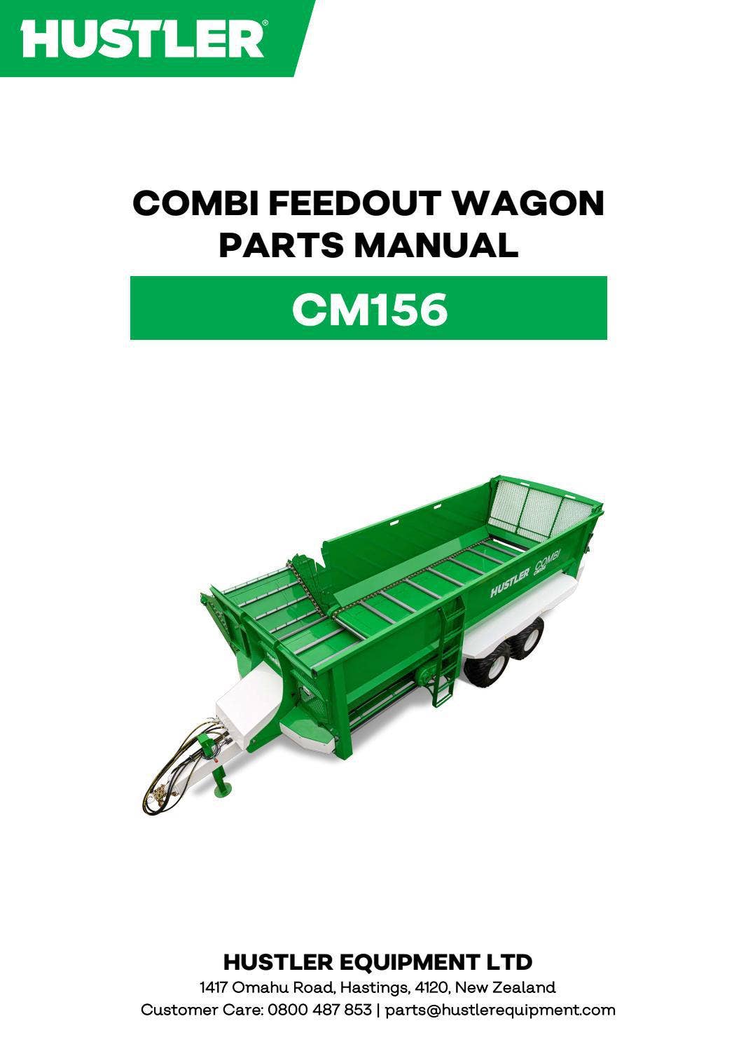 COMBI CM156 PARTS MANUAL by Hustler Equipment - Issuu