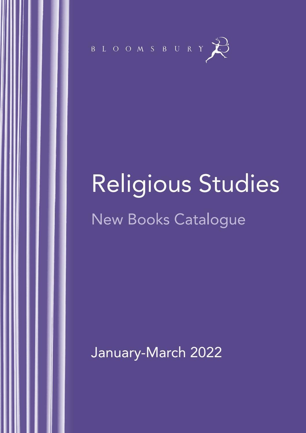 Religious Studies New Books Catalogue January - March 2022 by ...