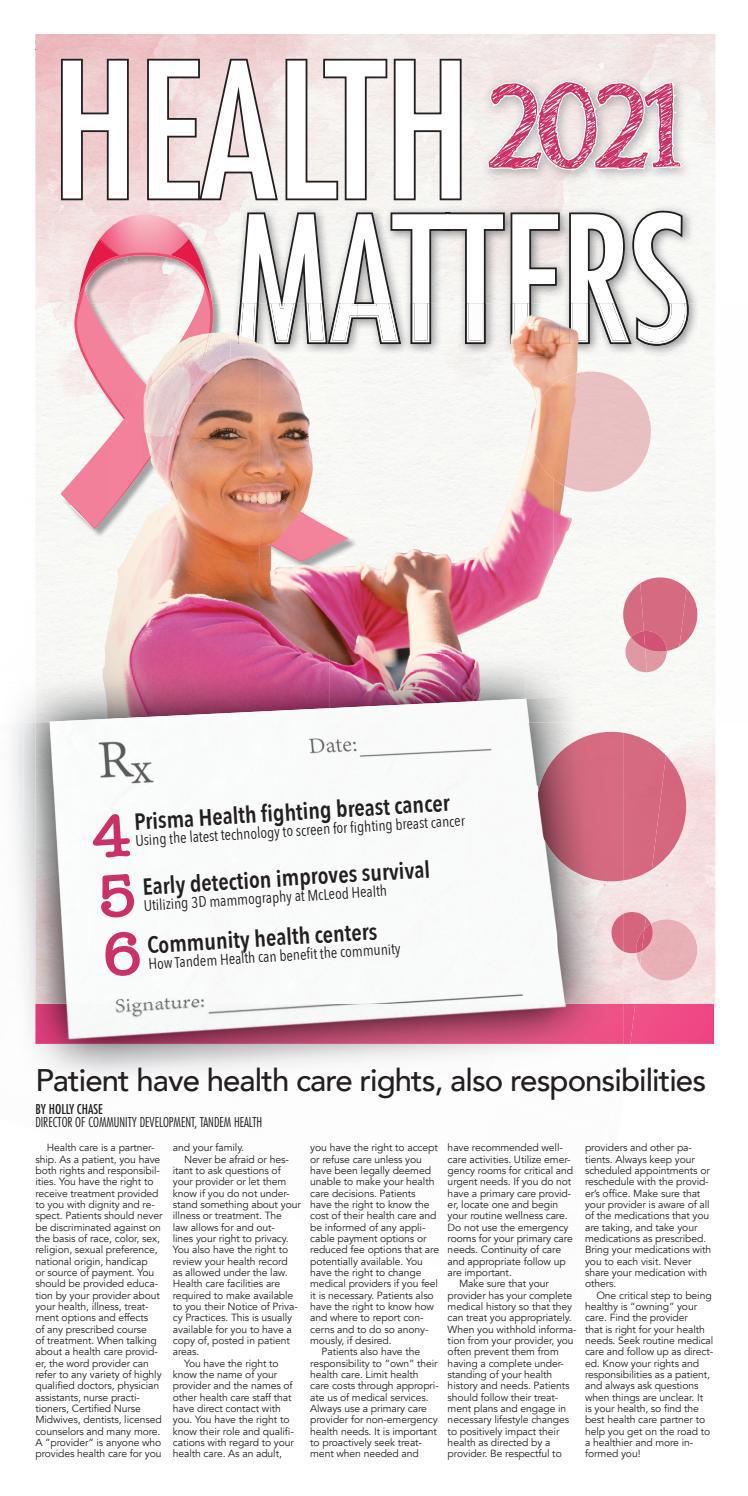 Health Matters 2021 by The Sumter Item - Issuu