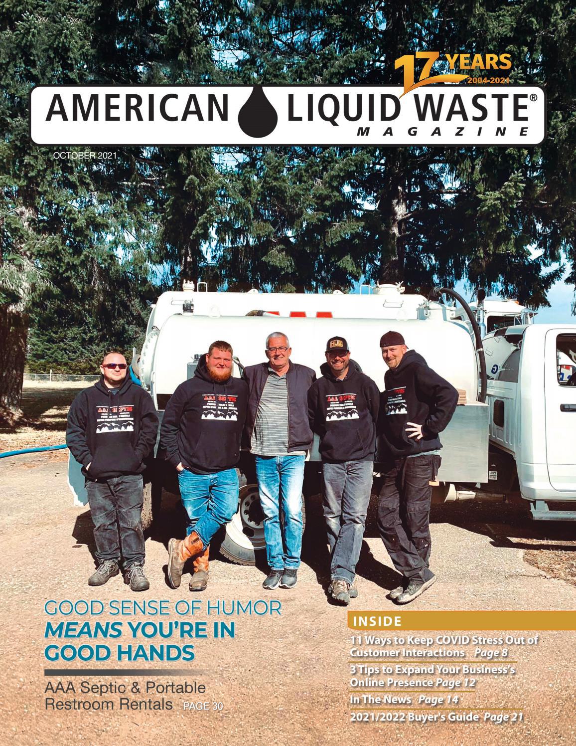 American Liquid Waste - October 2021 by Gideon - Issuu