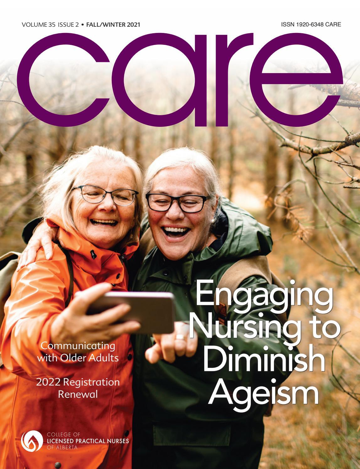 CARE – Fall-Winter 2021 | College of Licensed Practical Nurses of ...
