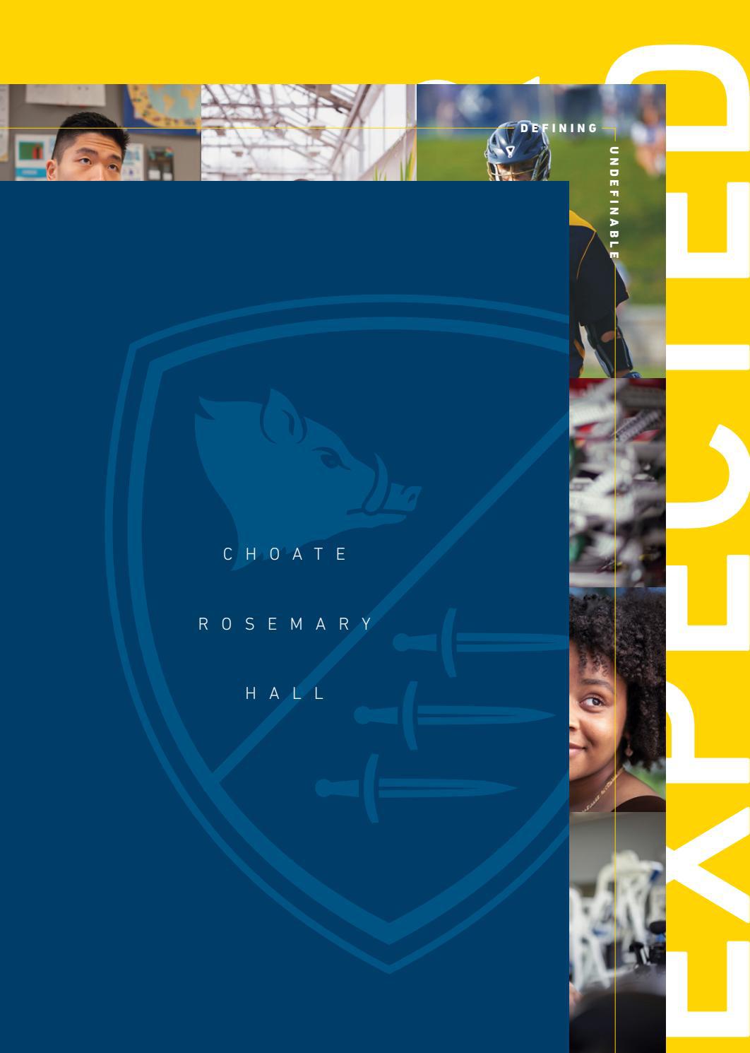 Choate Rosemary Hall Admission Viewbook by Choate Rosemary Hall - Issuu
