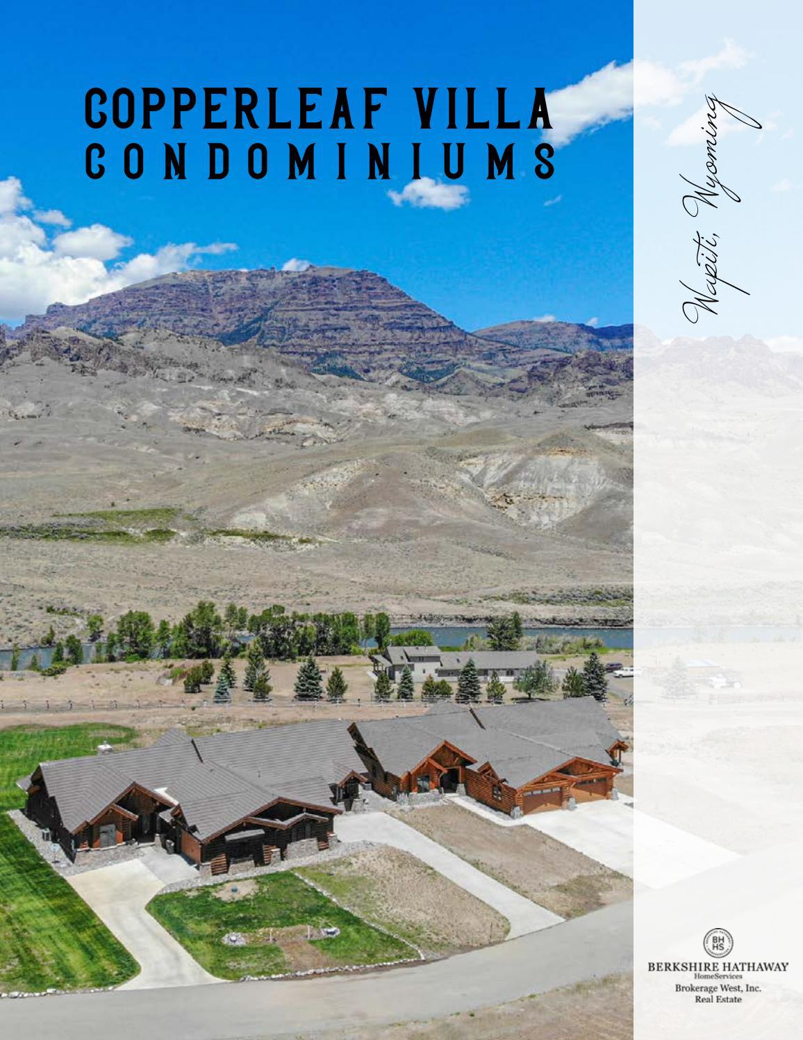 Copperleaf Villa Condos | Wapiti, Wyoming by BHHS-Brokerage-West-Inc ...