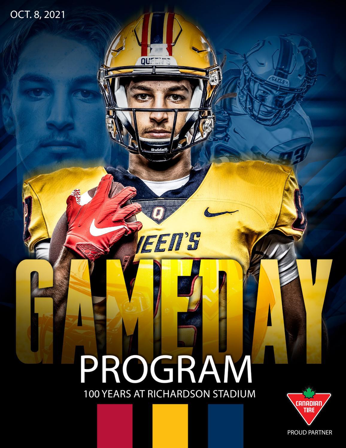 2021-22 Game Day Program - Queen's Football, Oct. 8 vs. Guelph by Queen ...