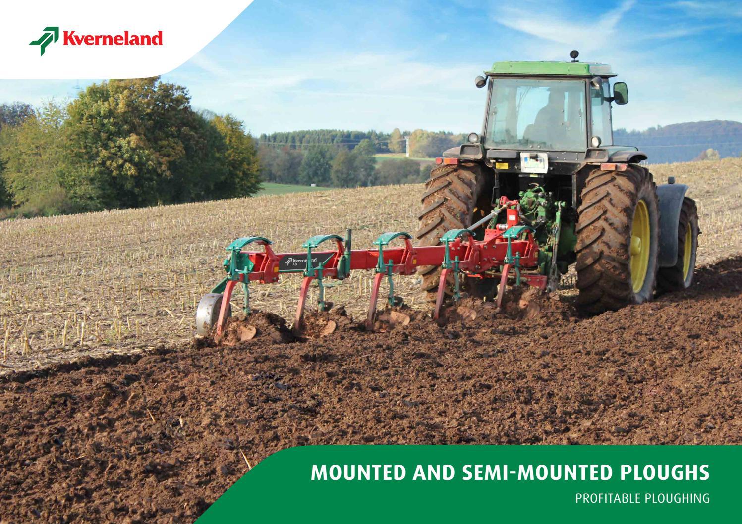 Kverneland Conventional Mounted & Semi-Mounted Ploughs – Profitable ...