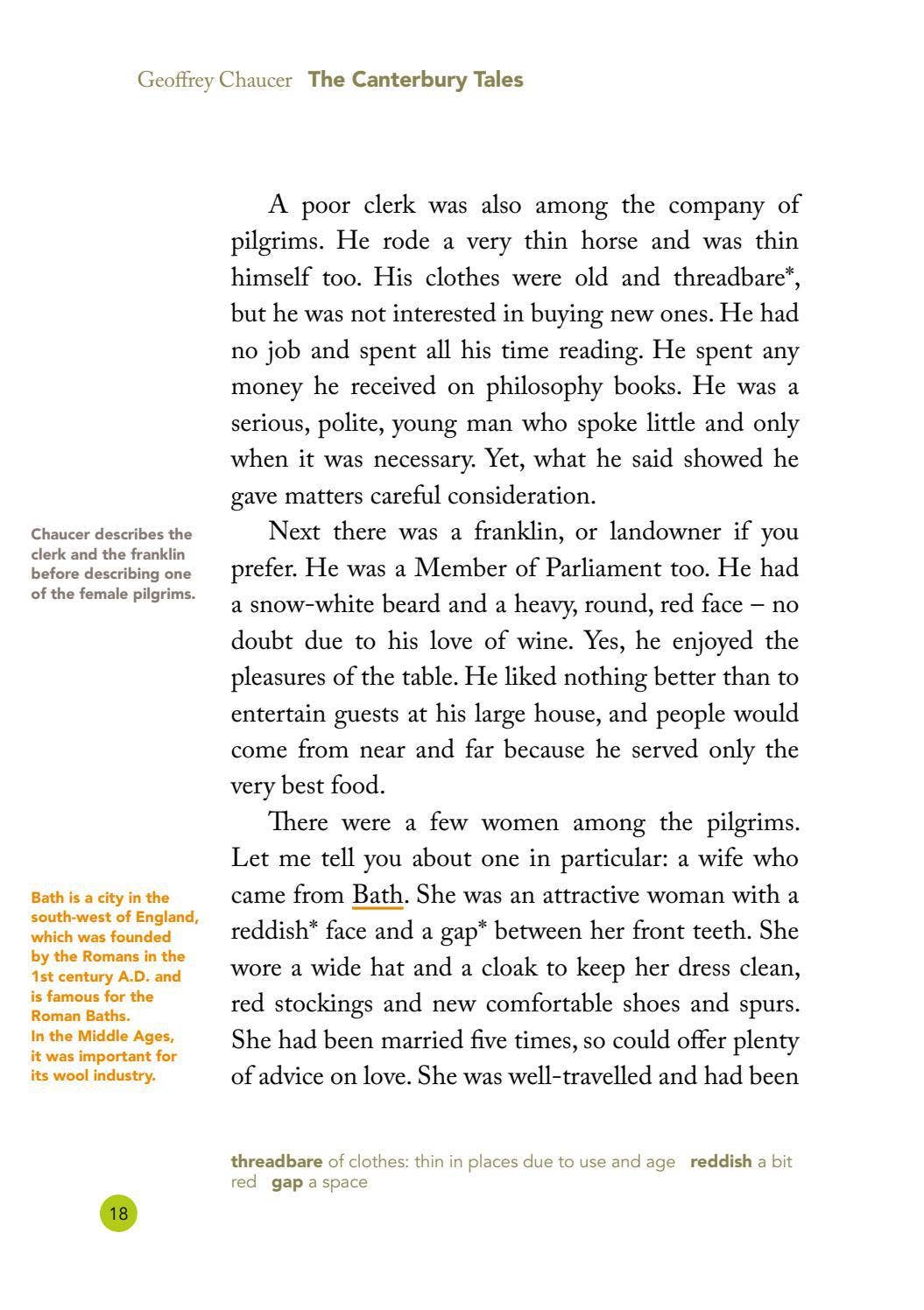 The Canterbury Tales-sample by ELI Publishing - Issuu