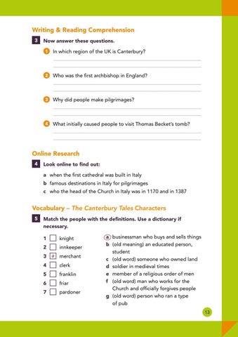 The Canterbury Tales - eliGreenwich by ELI Publishing - Issuu