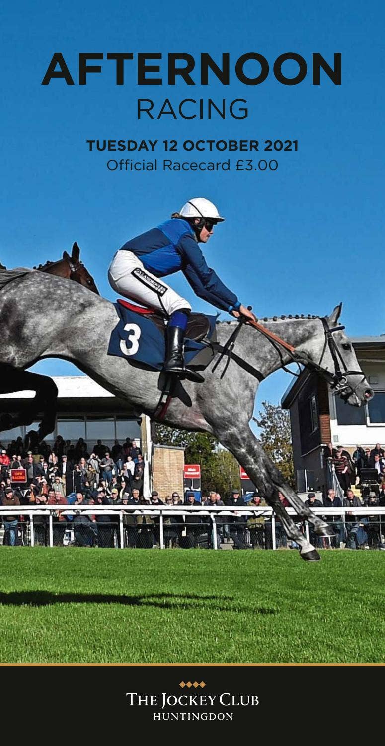 Huntingdon Racecard - Tuesday 12th October by Weatherbys - Issuu