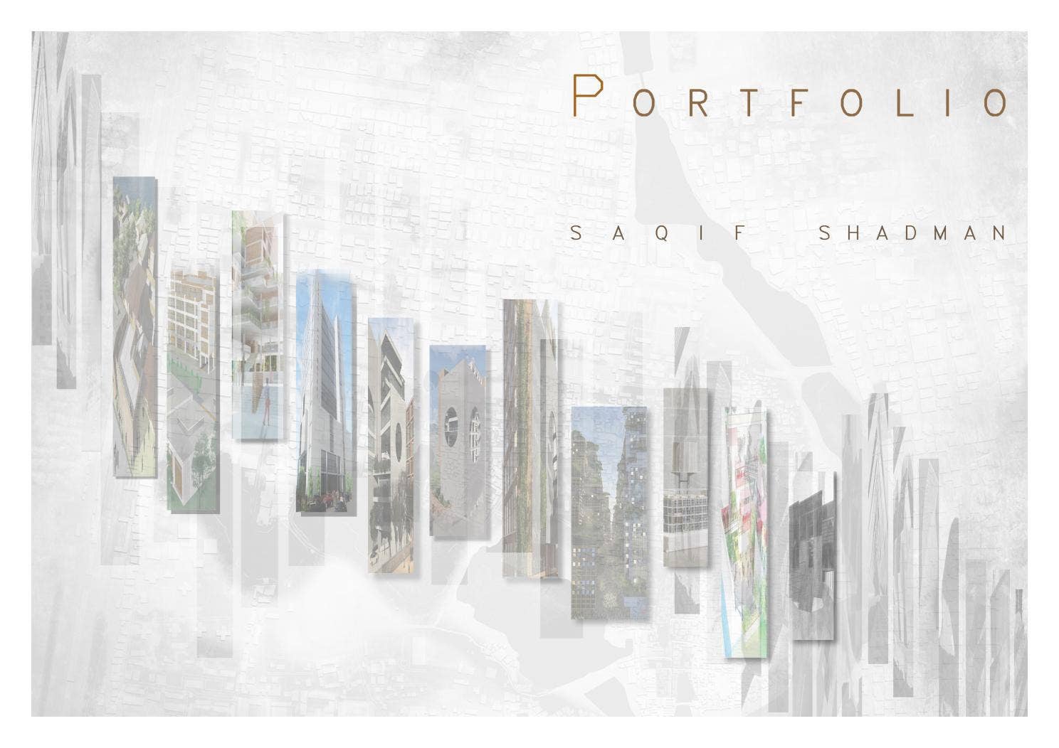 Saqif Shadman Portfolio by saqif sadman - Issuu