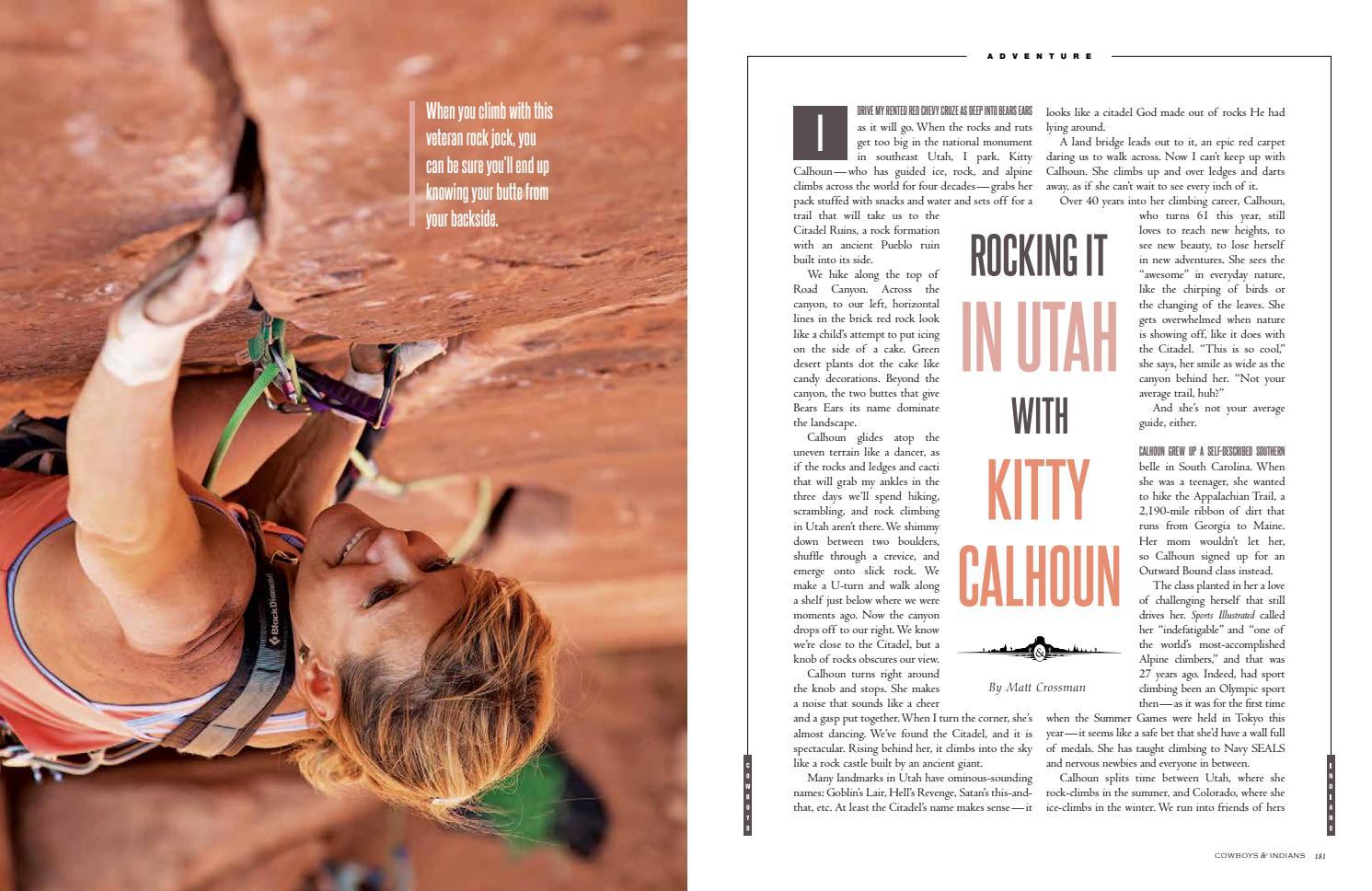 Rocking it with Kitty Calhoun by Matt Crossman - Issuu