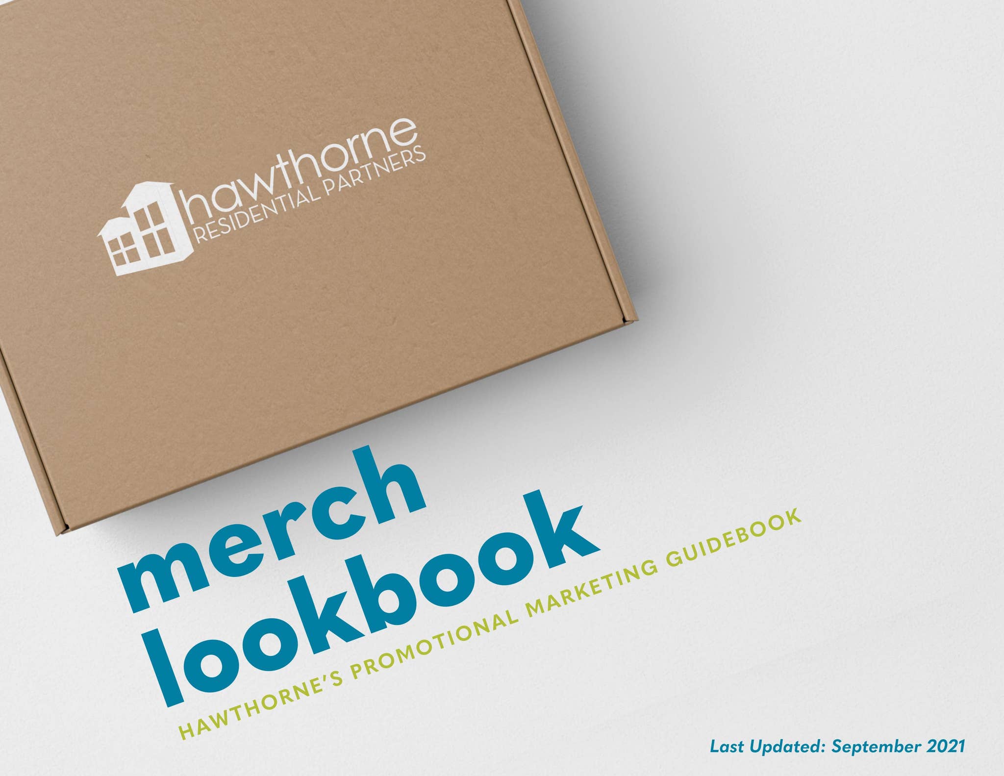 Merch Look Book- Marketing Department by Hawthorne Residential Partners ...