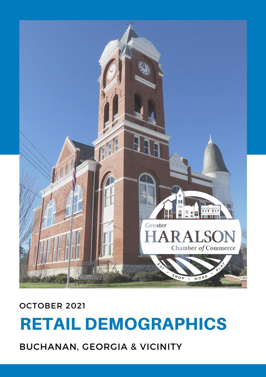 Retail Demographic Report for Buchanan, Georgia - October 2021 by ...