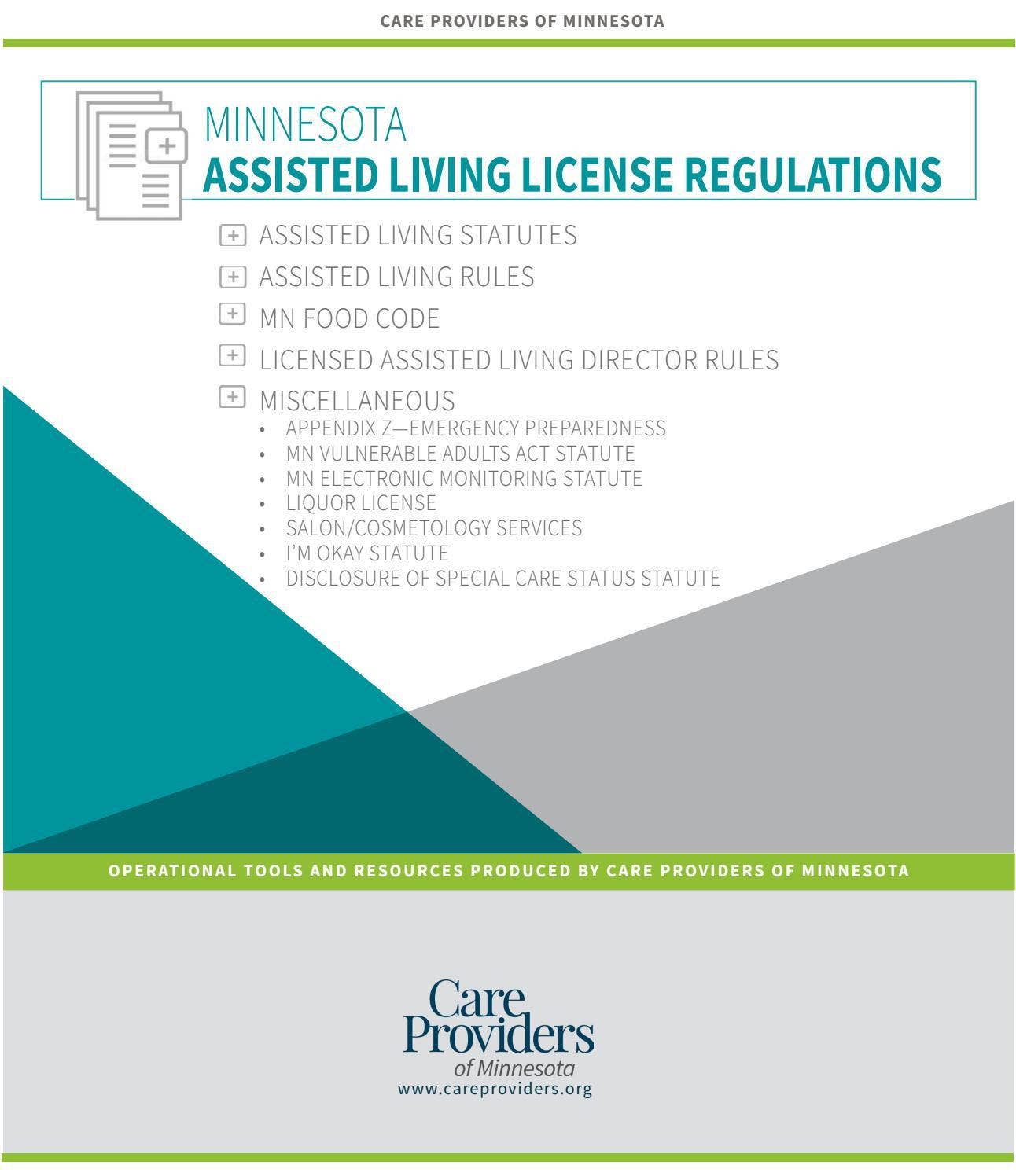 MN Assisted Living License Regulations by Care Providers of Minnesota ...