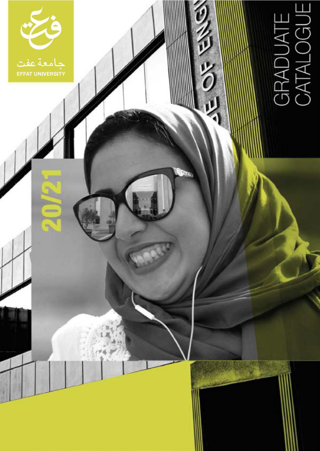 Effat University Graduate Catalogue for the academic year 2020-2021 by ...