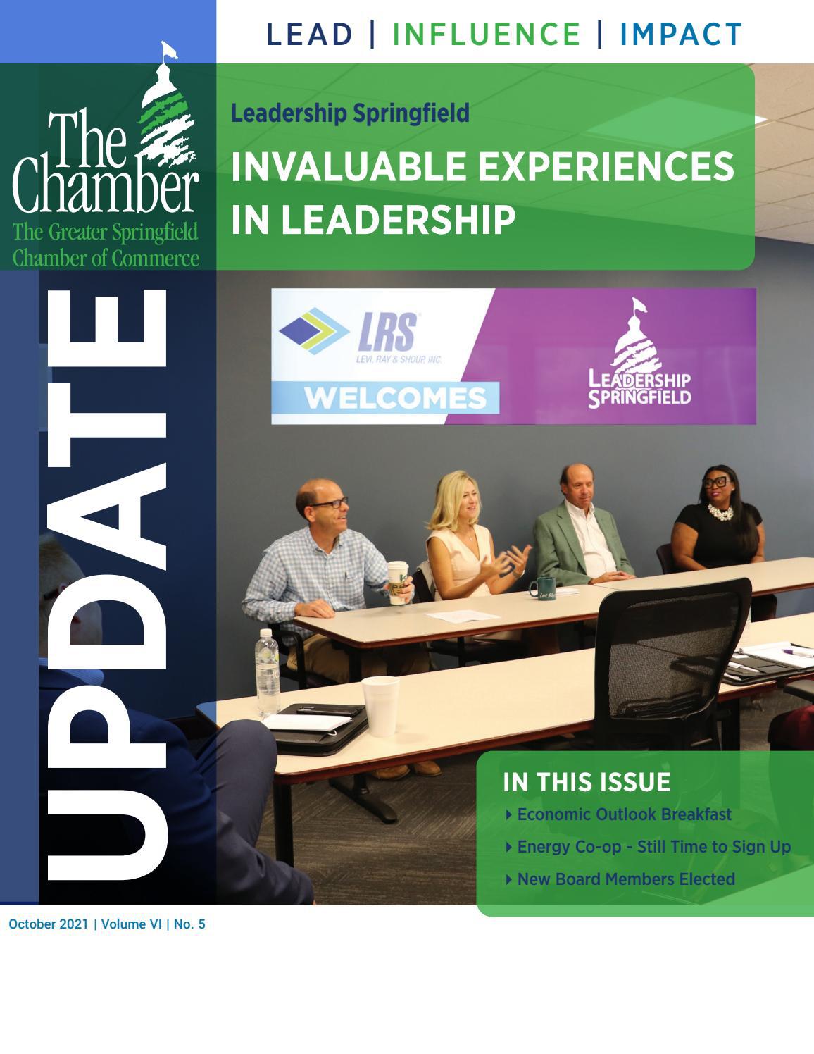 Update - October 2021 by The Greater Springfield Chamber of Commerce ...