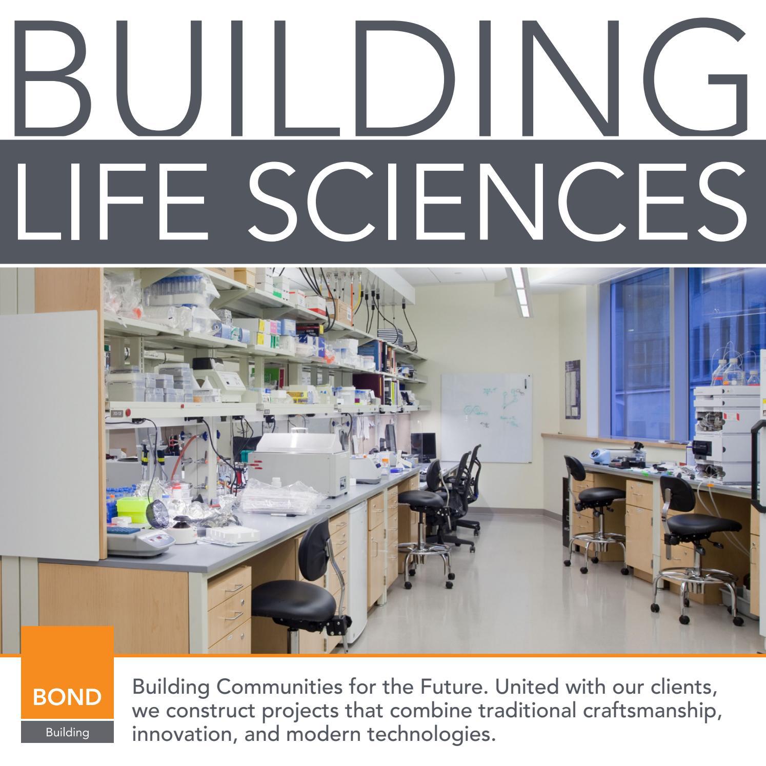 LIFE SCIENCES BROCHURE by BOND Building Construction - Issuu
