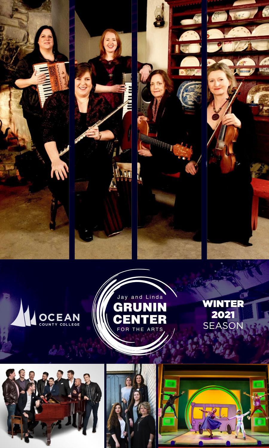 Grunin Center Winter 2021 Brochure by Ocean County College - Issuu