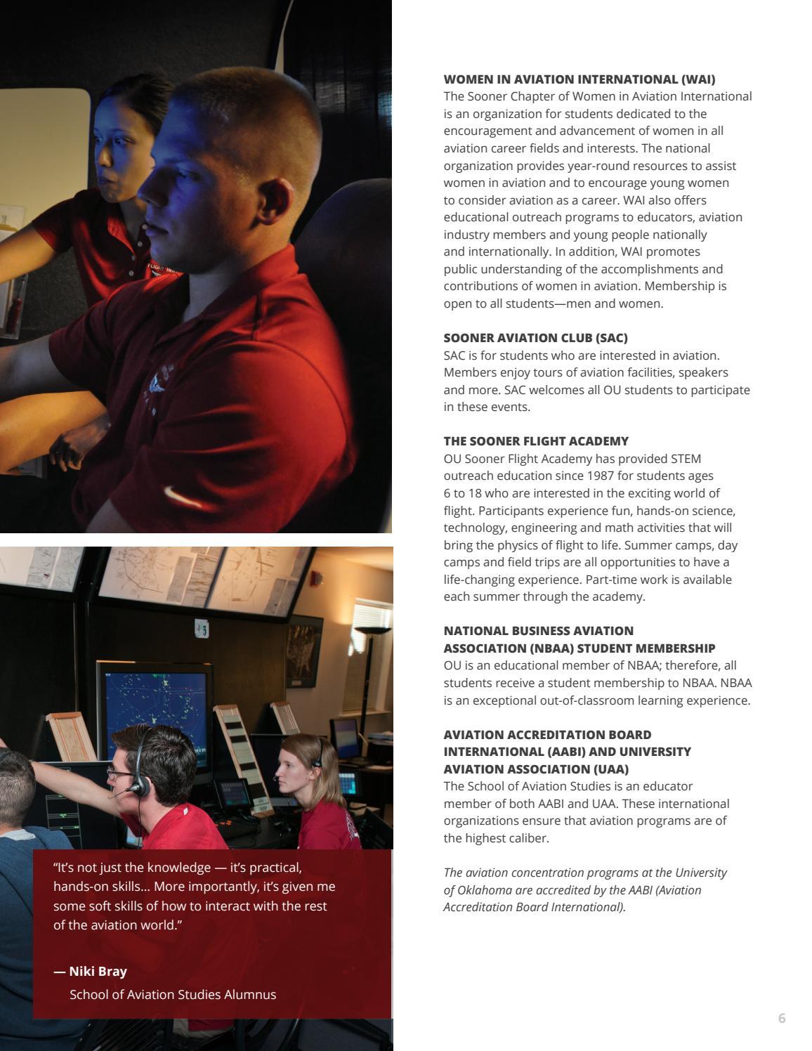 2021 Aviation Booklet by University of Oklahoma - College of ...