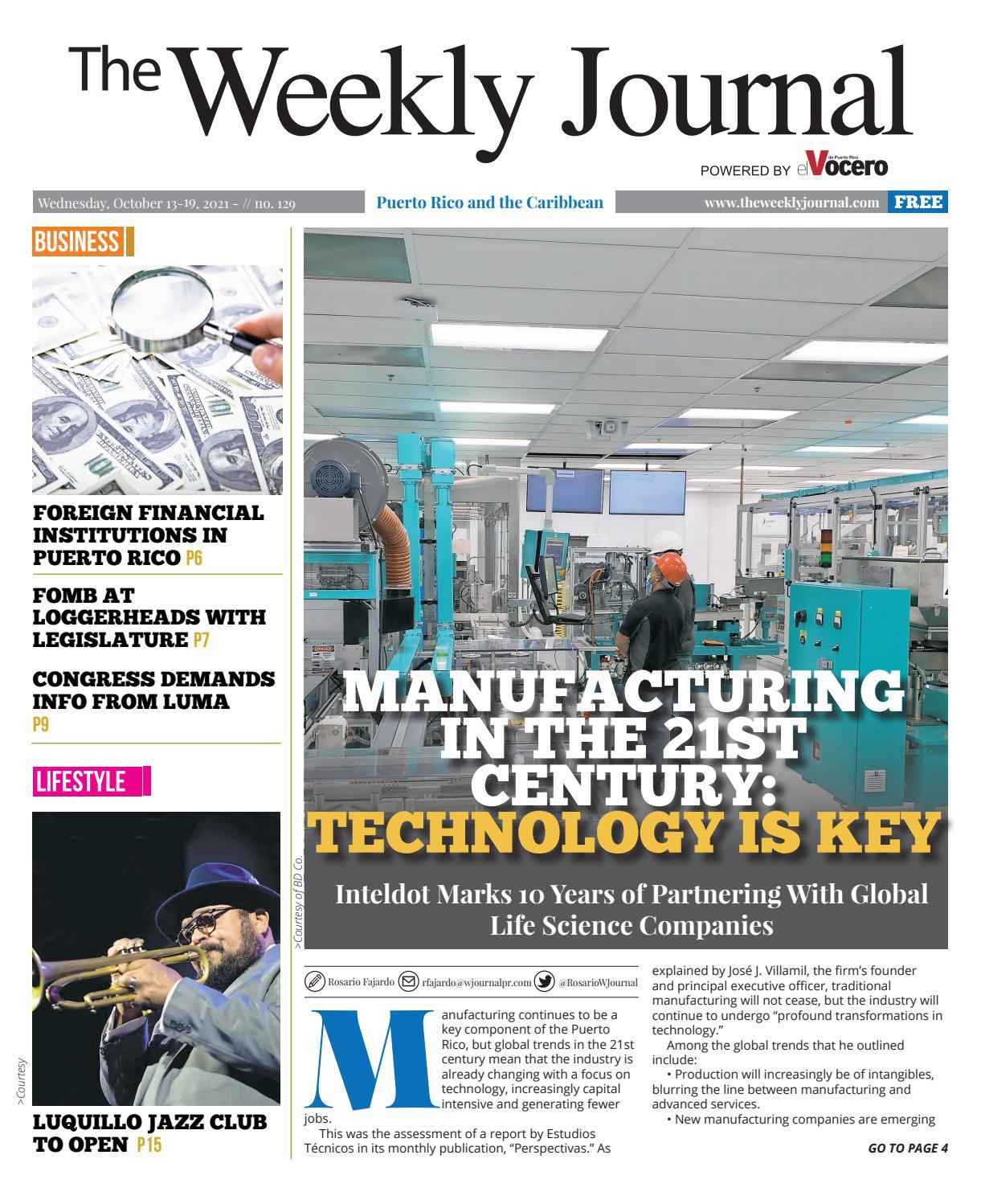 The Weekly Journal - Wednesday, October 13, 2021 by El Vocero de Puerto ...