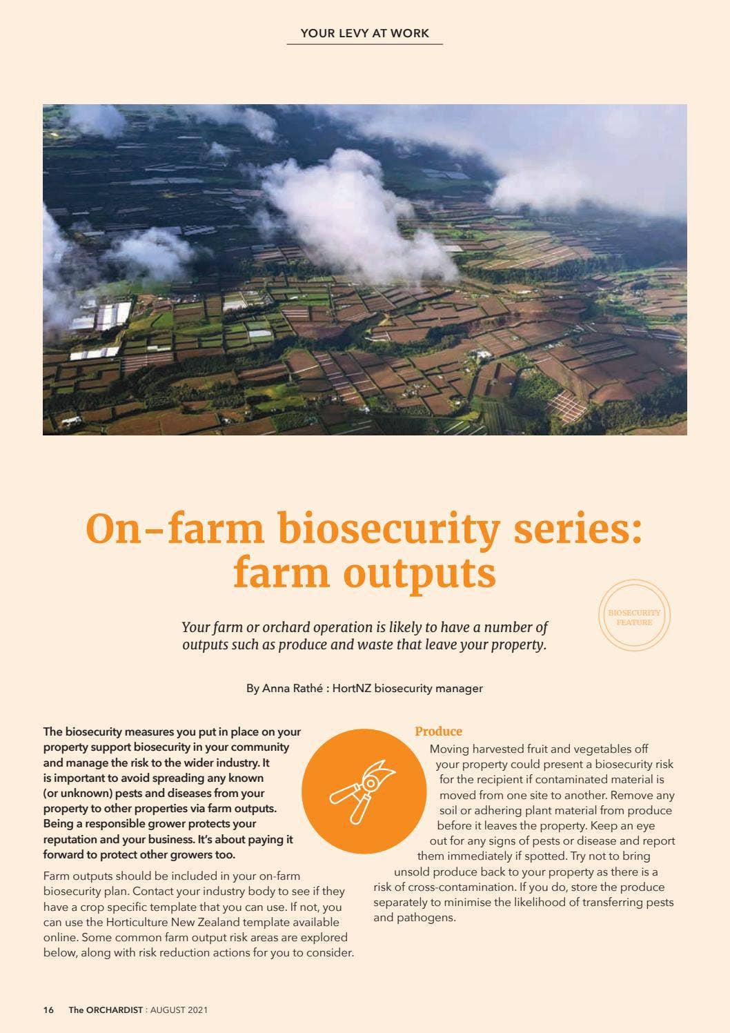 The Orchardist | August 2021 by Horticulture New Zealand - Issuu