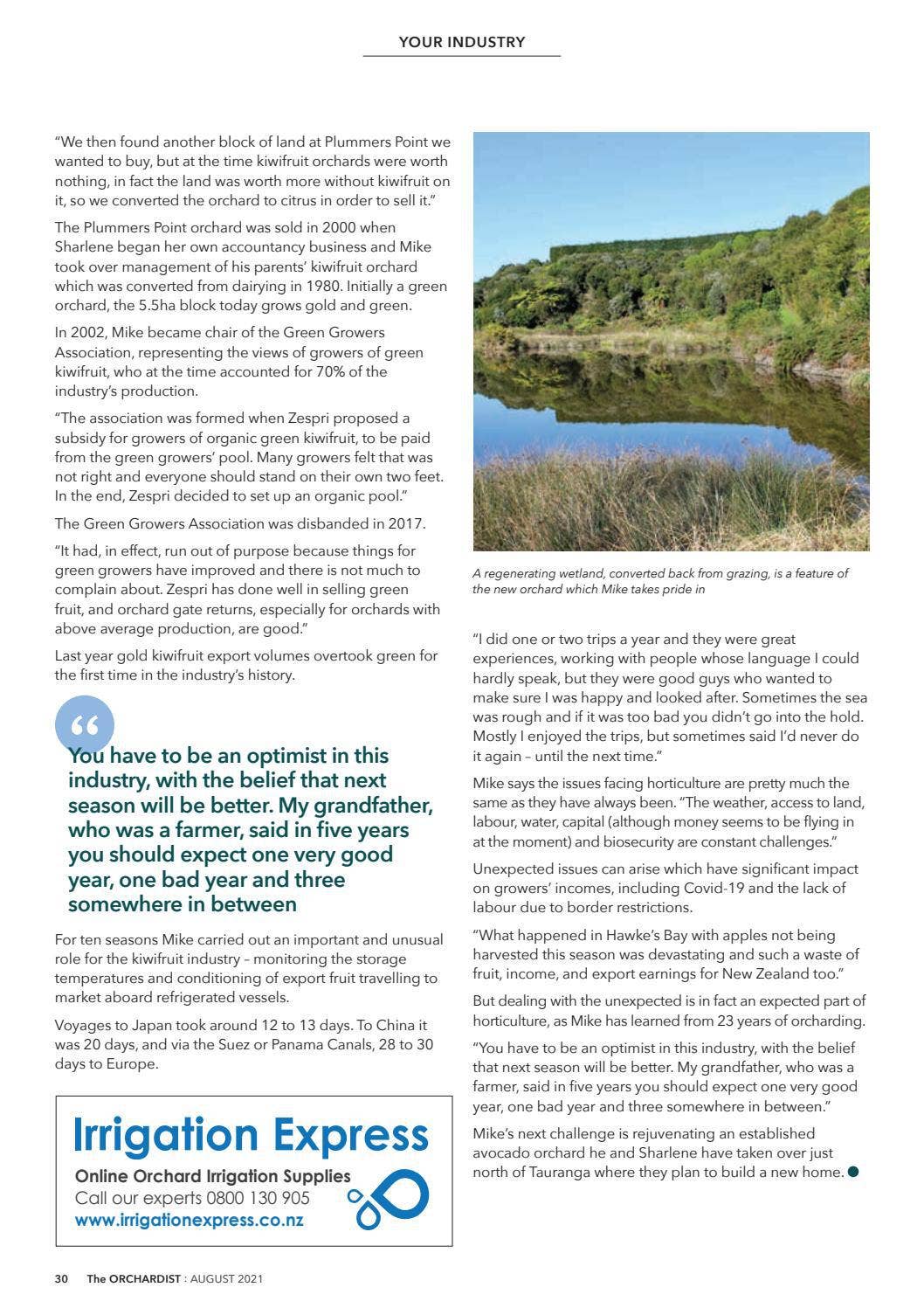 The Orchardist | August 2021 by Horticulture New Zealand - Issuu
