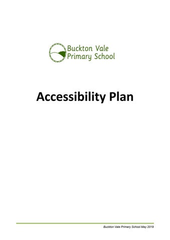 Accessibility Plan by Schudio - Issuu