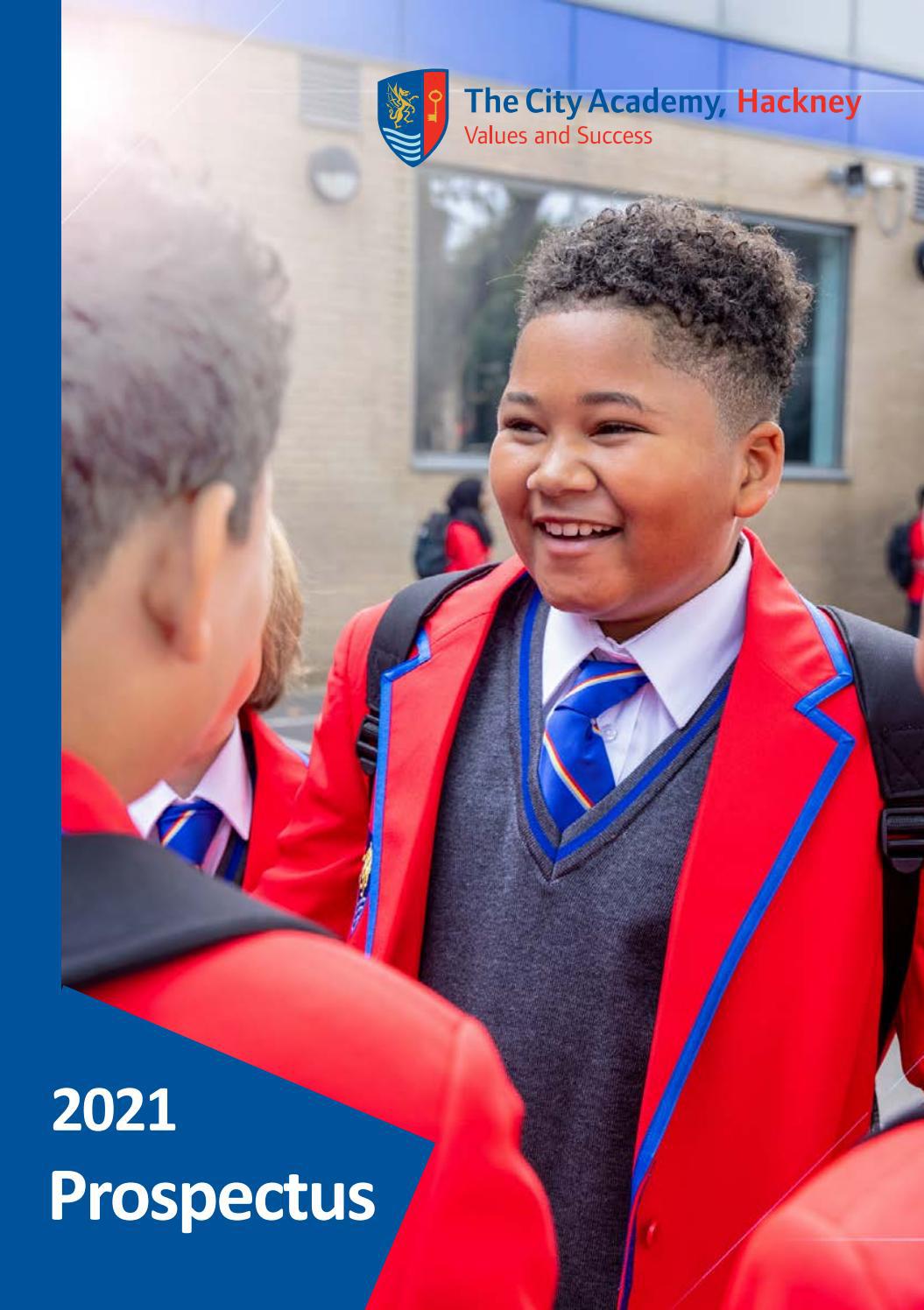 Prospectus 2021 The City Academy, Hackney by The City Academy, Hackney ...