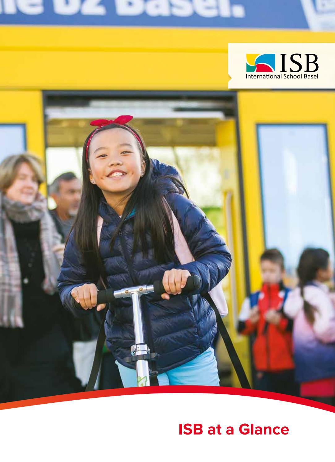 ISB at a Glance by International School of the Basel Region AG - Issuu