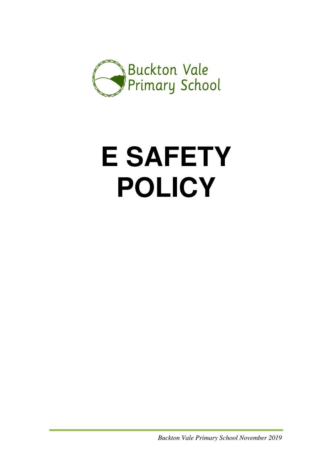 E-Safety Policy by Schudio - Issuu
