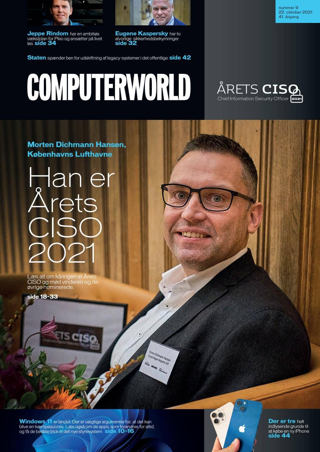 Computerworld nr. 9 - 2021: Årets CISO by Computerworld A/S - Issuu