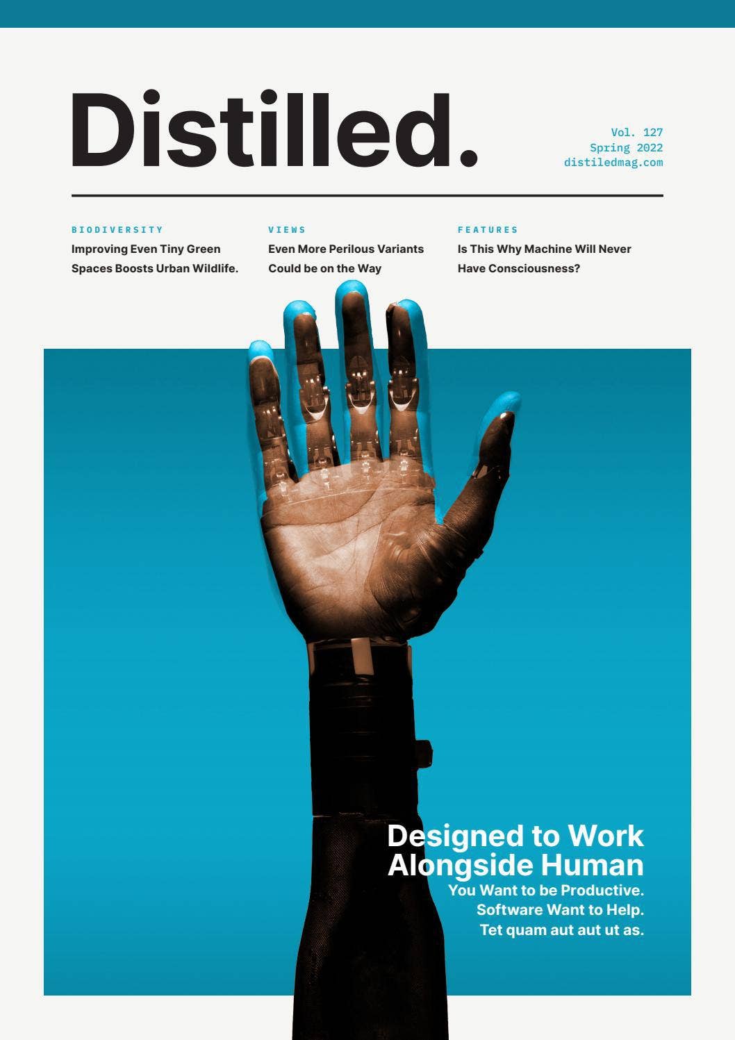 Distilled - Magazine Template by Danibernd - Issuu