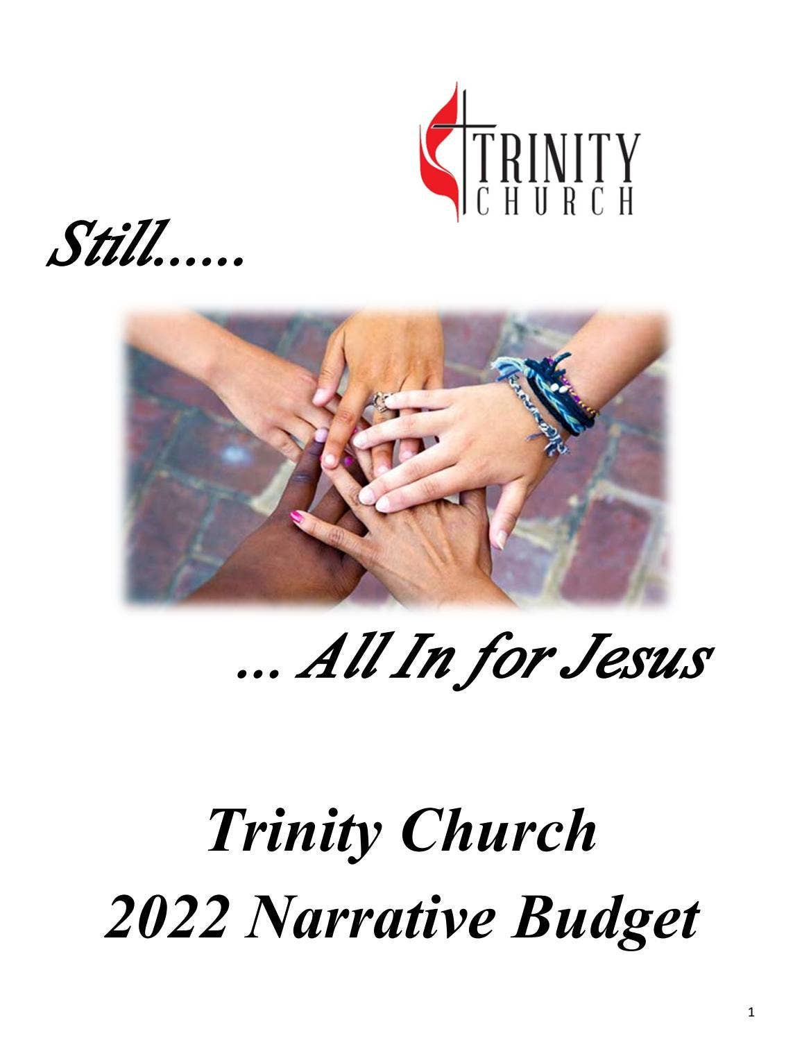 2022 Trinity Church Narrative Budget by Trinity Church, Hackettstown ...