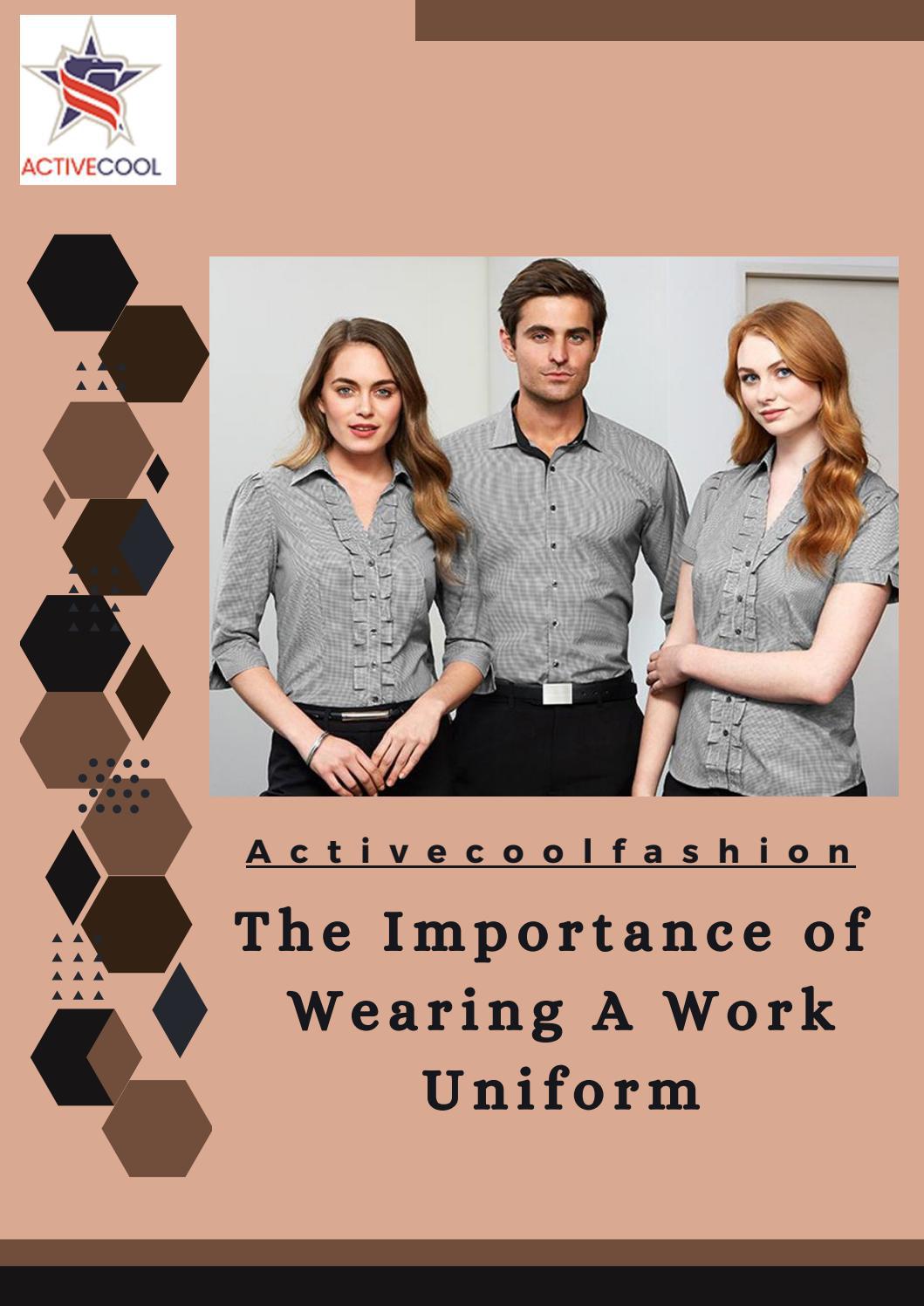 Find High-Quality Work Uniforms In Singapore by activecoolfashion - Issuu