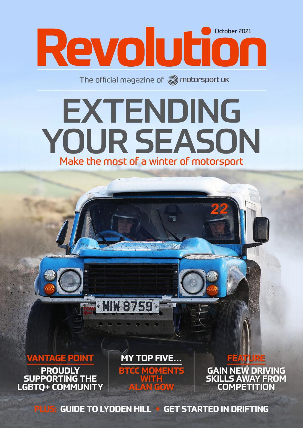 Revolution October 2021: Motorsport UK's monthly magazine by Motorsport ...