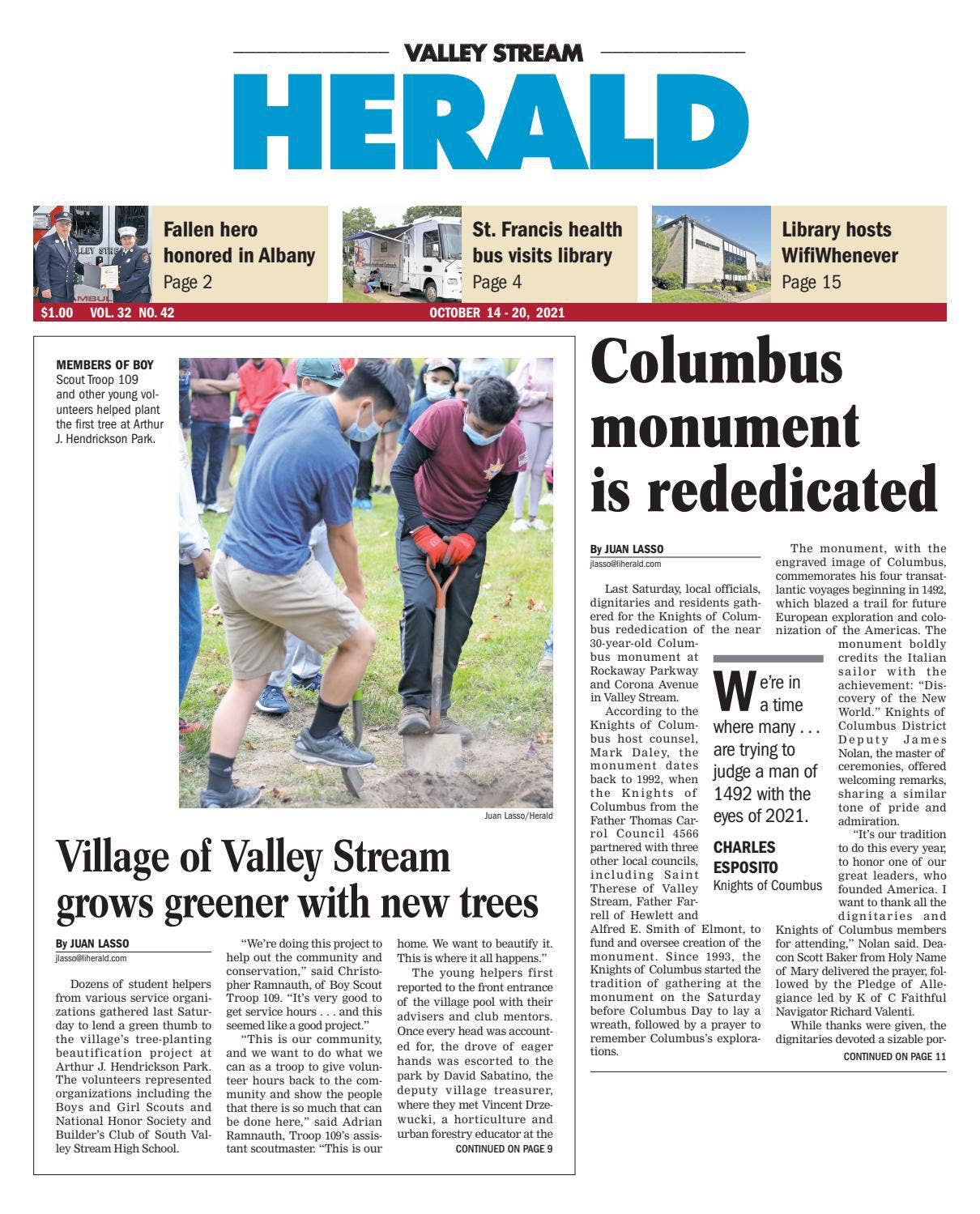 Valley Stream Herald 10-14-2021 by Richner Communications, Inc - Issuu